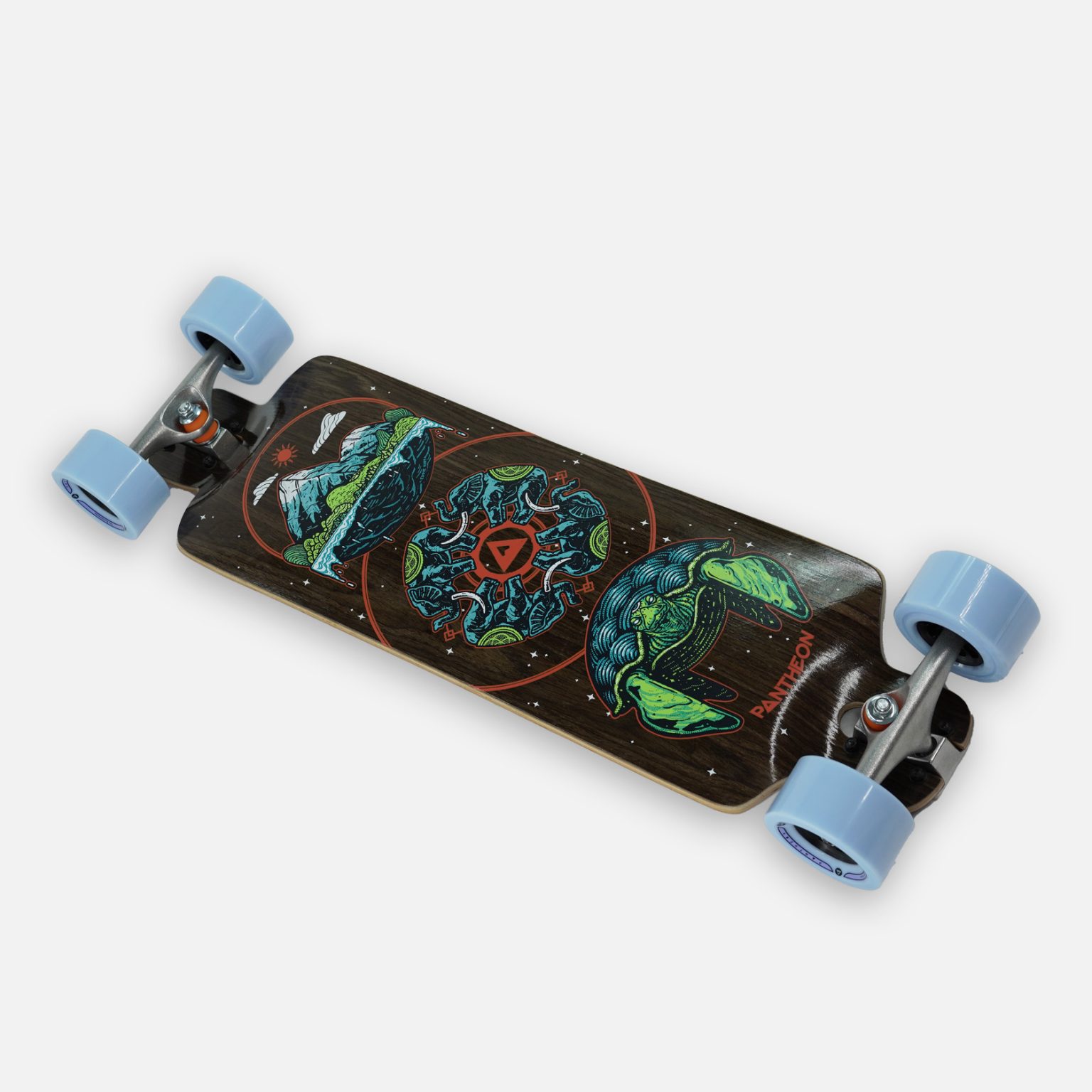 Pantheon Pranayama - Perfect Commuter Longboard Complete