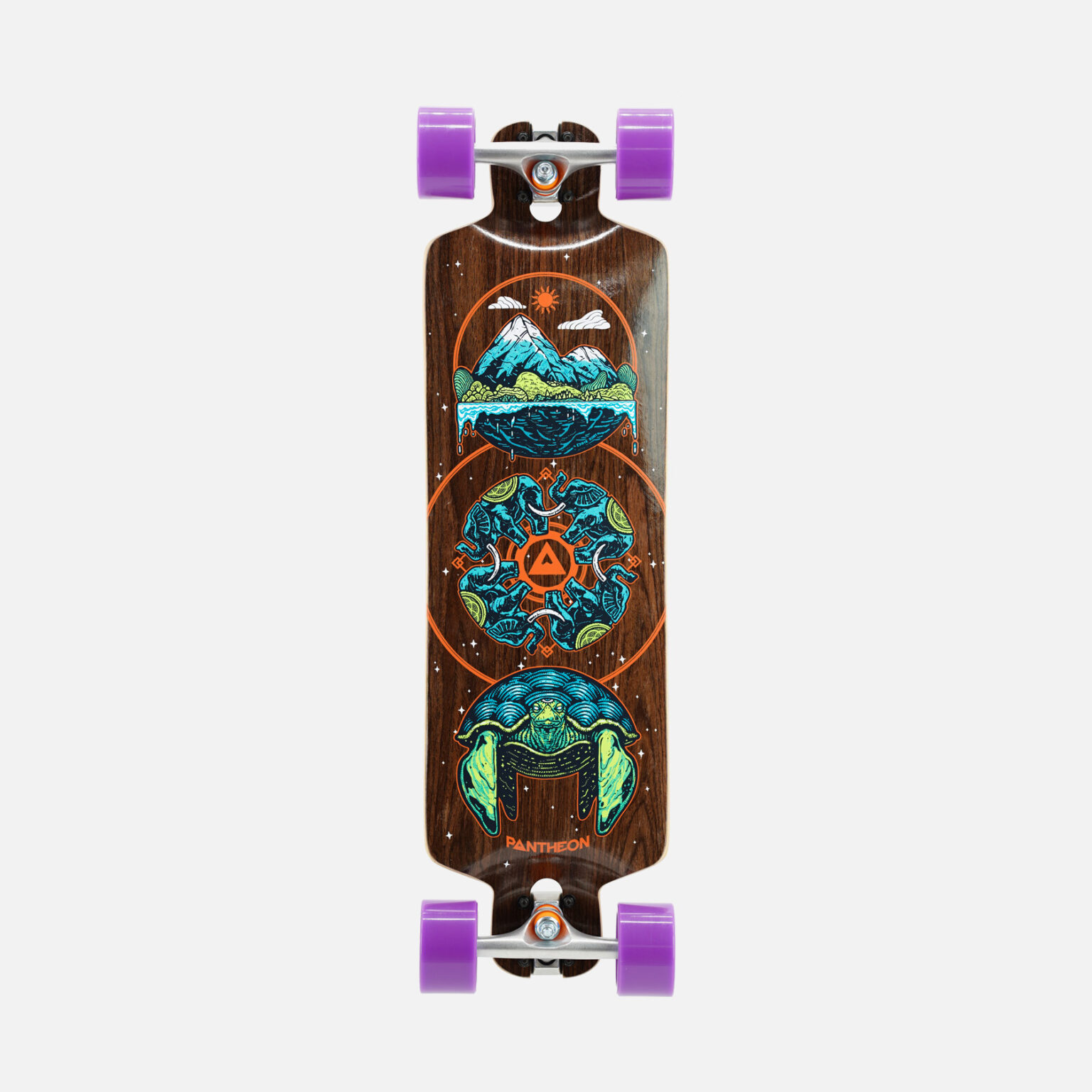 Pantheon Pranayama - Perfect Commuter Longboard Complete