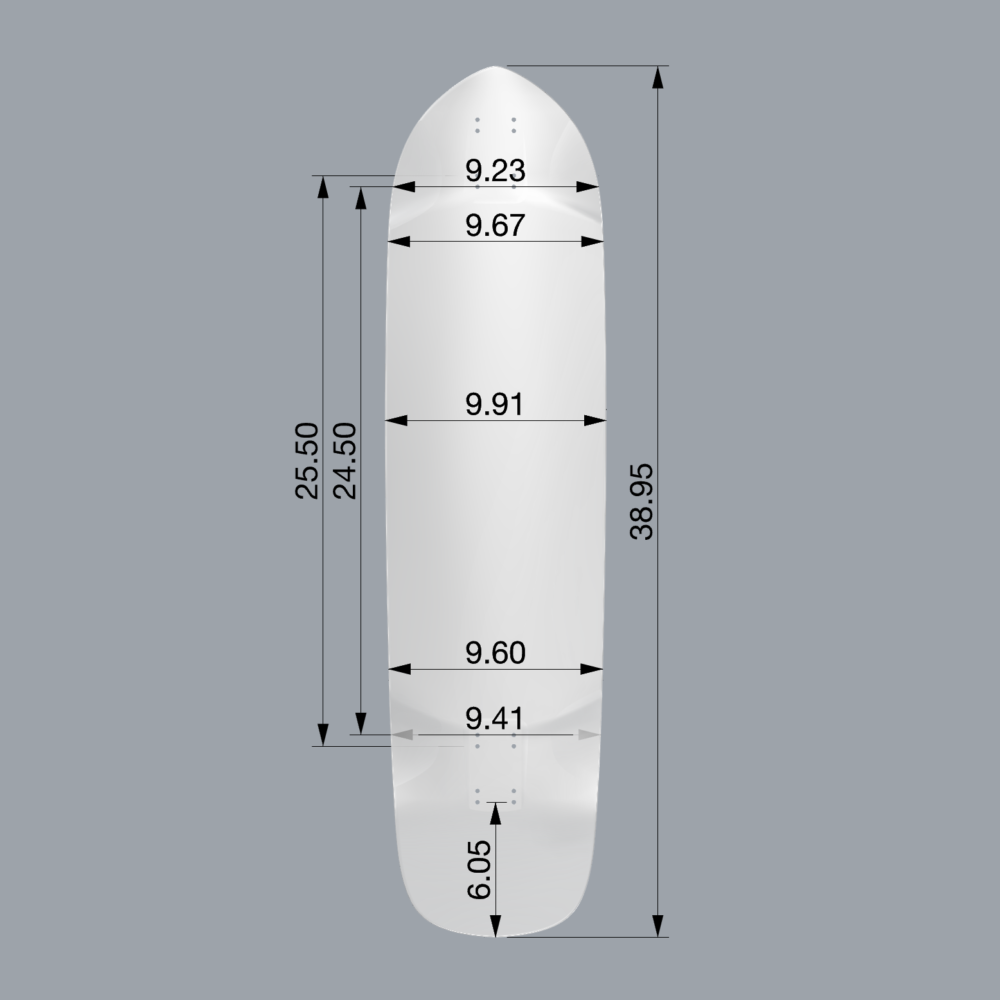 Kenny Napp Pro Model Longboards - Los Osos