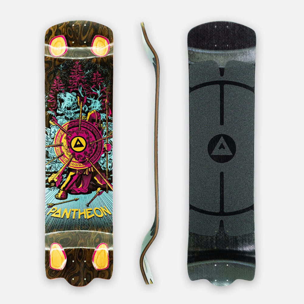 Pantheon Supersonic Aegis LDP Longboard with Fenders